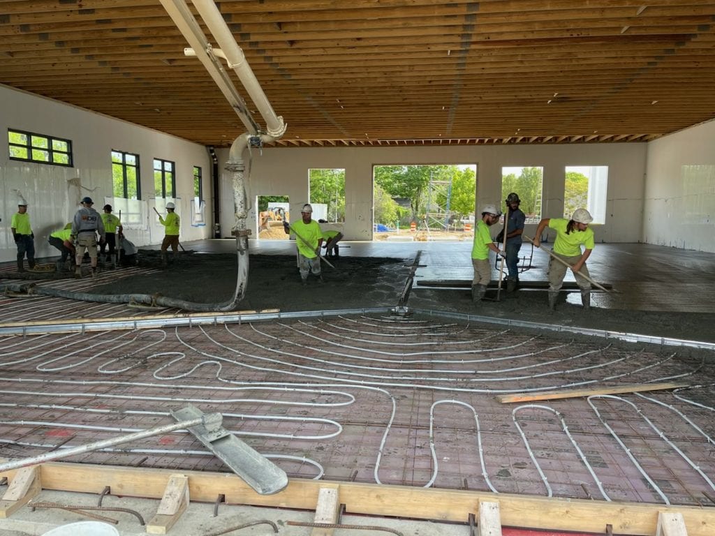 Heated Concrete - Cape Cod Ready Mix Serving Southeastern Massachusetts